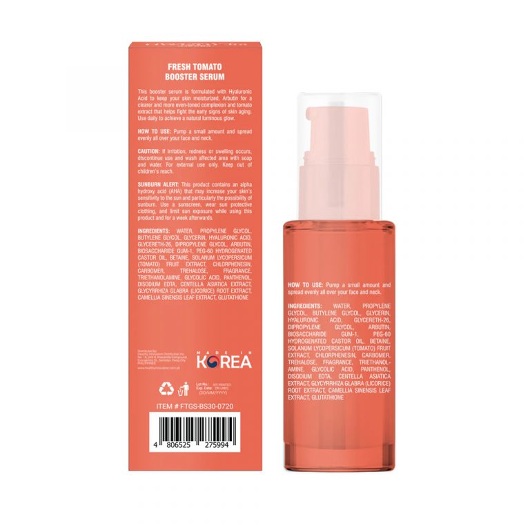 Tomato Glass Skin Booster Serum 30ml | Lifestyle in Cloud UAE