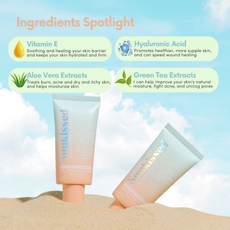 Sunkissed Illuminating Sunscreen | Lifestyle in Cloud UAE