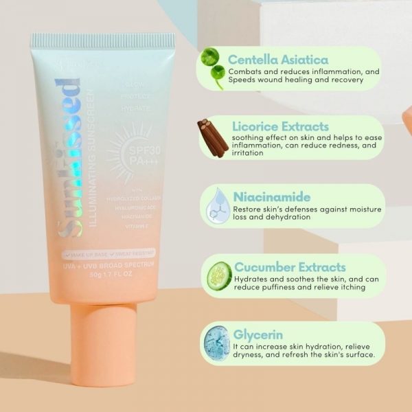 Barefaced Sunkissed Illuminating Sunscreen | Lifestyle in Cloud UAE